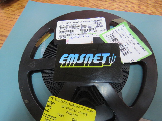 PHILIPS (NXP) BZX84-C22 ROHS Qty of 1510 per Lot DIO. Z 22V 0 3W SOT-23 ...