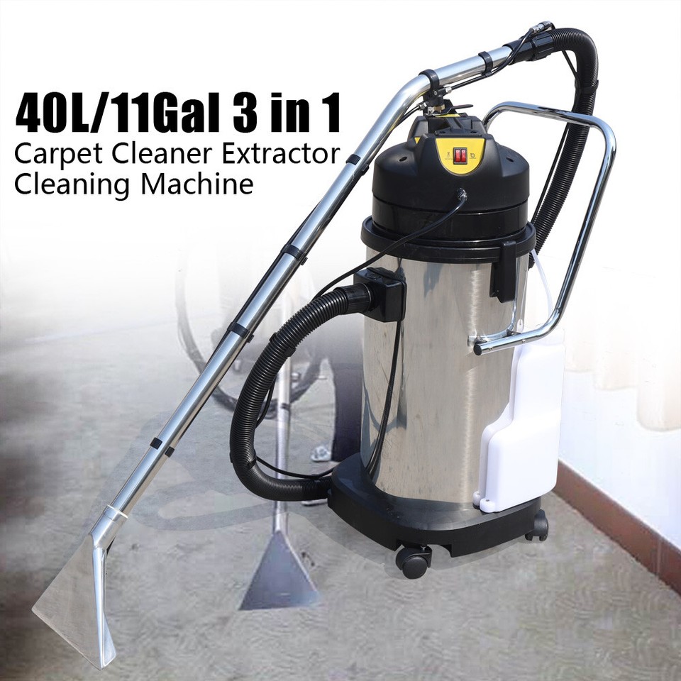 40L Commercial Carpet Cleaning Machine 3in1 Cleaner Pro Vacuum Cleaner ...
