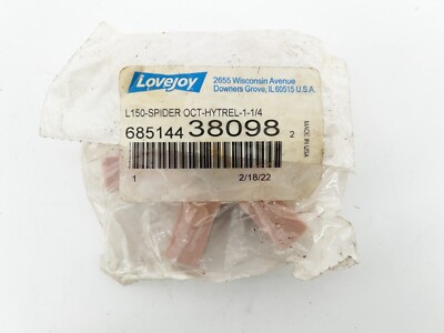New Lovejoy 685144-38098Coupling Insert L150 Spider Hytrel OCT 1-1/4 ...