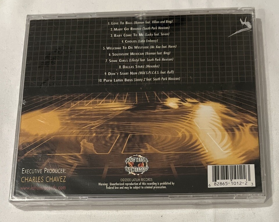 Latino Rap [PA] by Various Artists (CD, 2000, Latium Records) SEALED CD ...