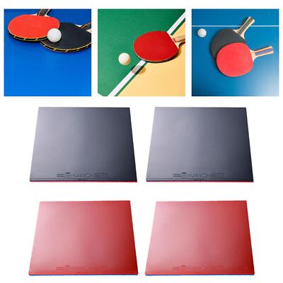 2Pcs Table Tennis Rubber Pong Racket Rubber Women Men | eBay