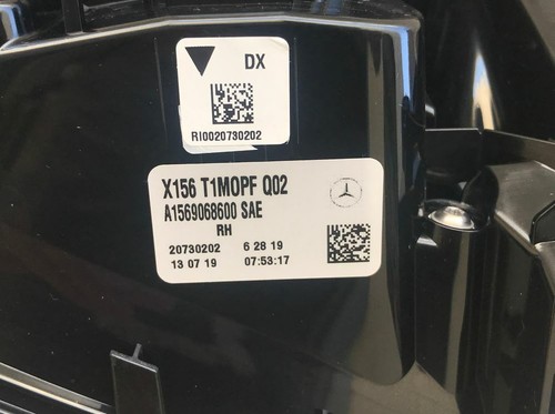 Genuine Mercedes Benz GLA250 GLA45 AMG Right Outer Tail Light NEW ...