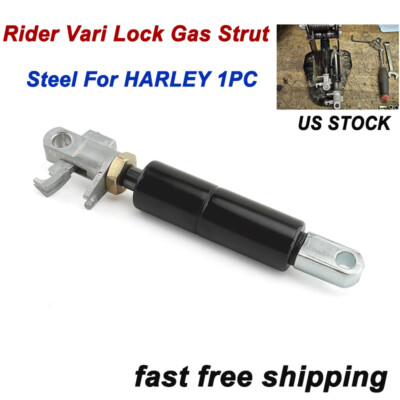 For Harley Touring Adjustable Backrest Mount Kit Vari Lock Gas Strut ...