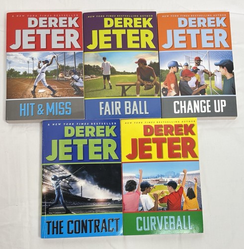 Lot Of 5 Derek Jeter The Contract Series, 1-5 Books Paperback | eBay