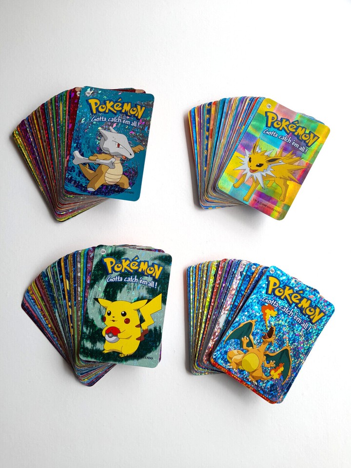 BIG LOT POKEMON NINTENDO - 162 Cards / Stickers Vending Machine JAPAN ...