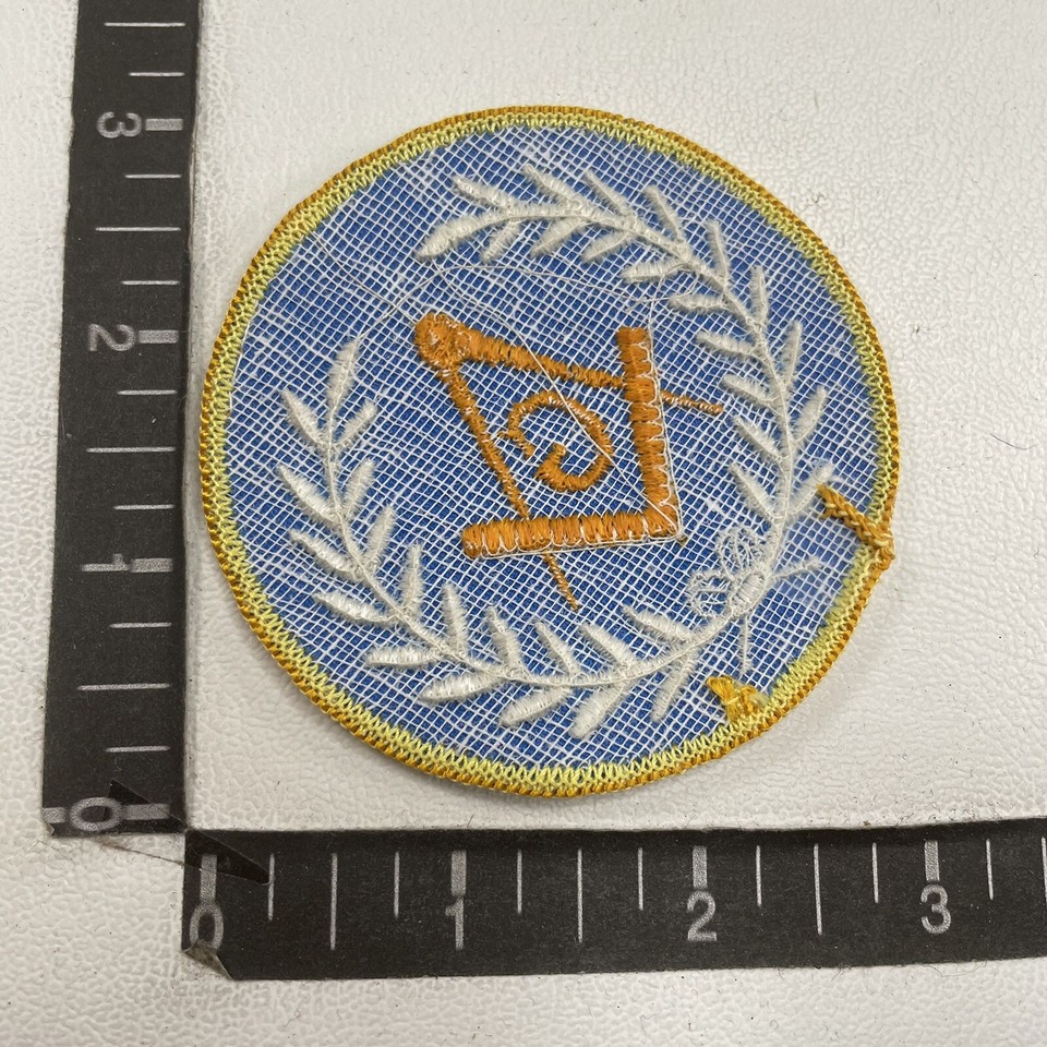 Vtg MASON MASONRY Fraternal Organization Patch 00DO | eBay