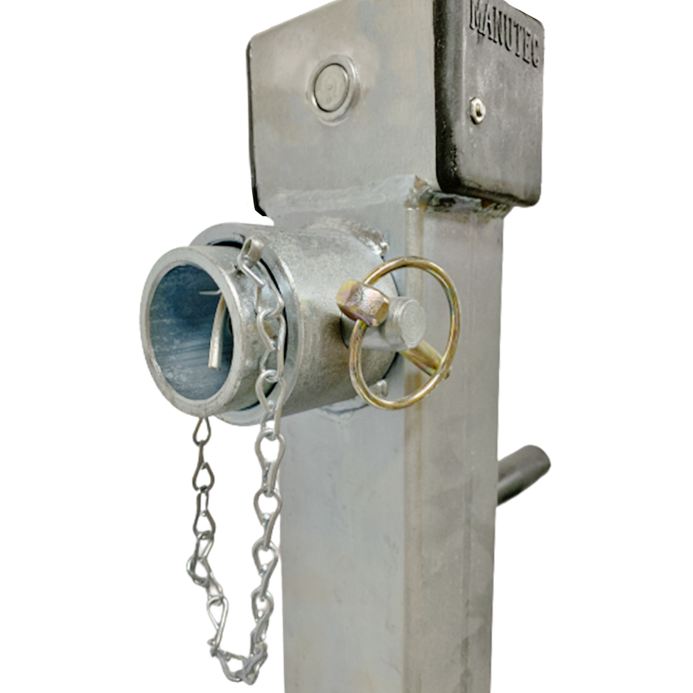 Manutec 1000kg Truck Trailer Jack Drawbar Jockey Stand Tillage 1.2m ...