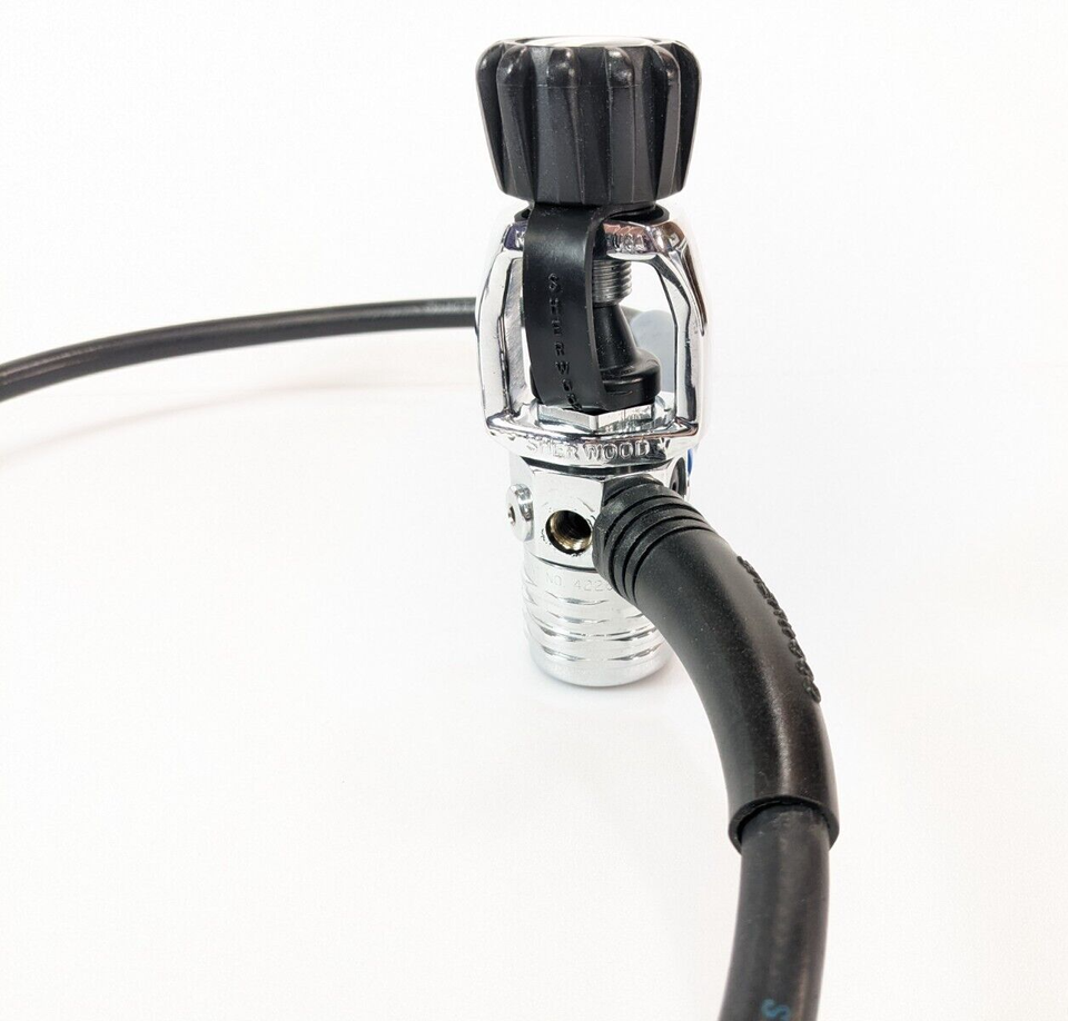 Sherwood Blizzard Scuba Dive Regulator Set Yoke 1st First, + 2nd Second ...