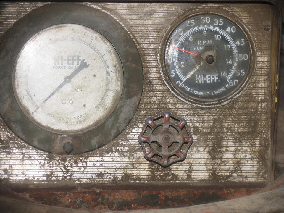 Tayor Hi-EFF Hydra Gauge Dynamometer Dyno Tractor PTO | eBay