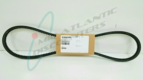 Genuine OEM Volvo Cogged V-Belt VOE978722 for G700B G900 6300 EL70BM ...