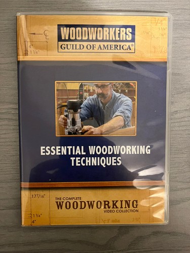 DVD Woodworking Essential Techniques by Woodworkers Guild Of America ...