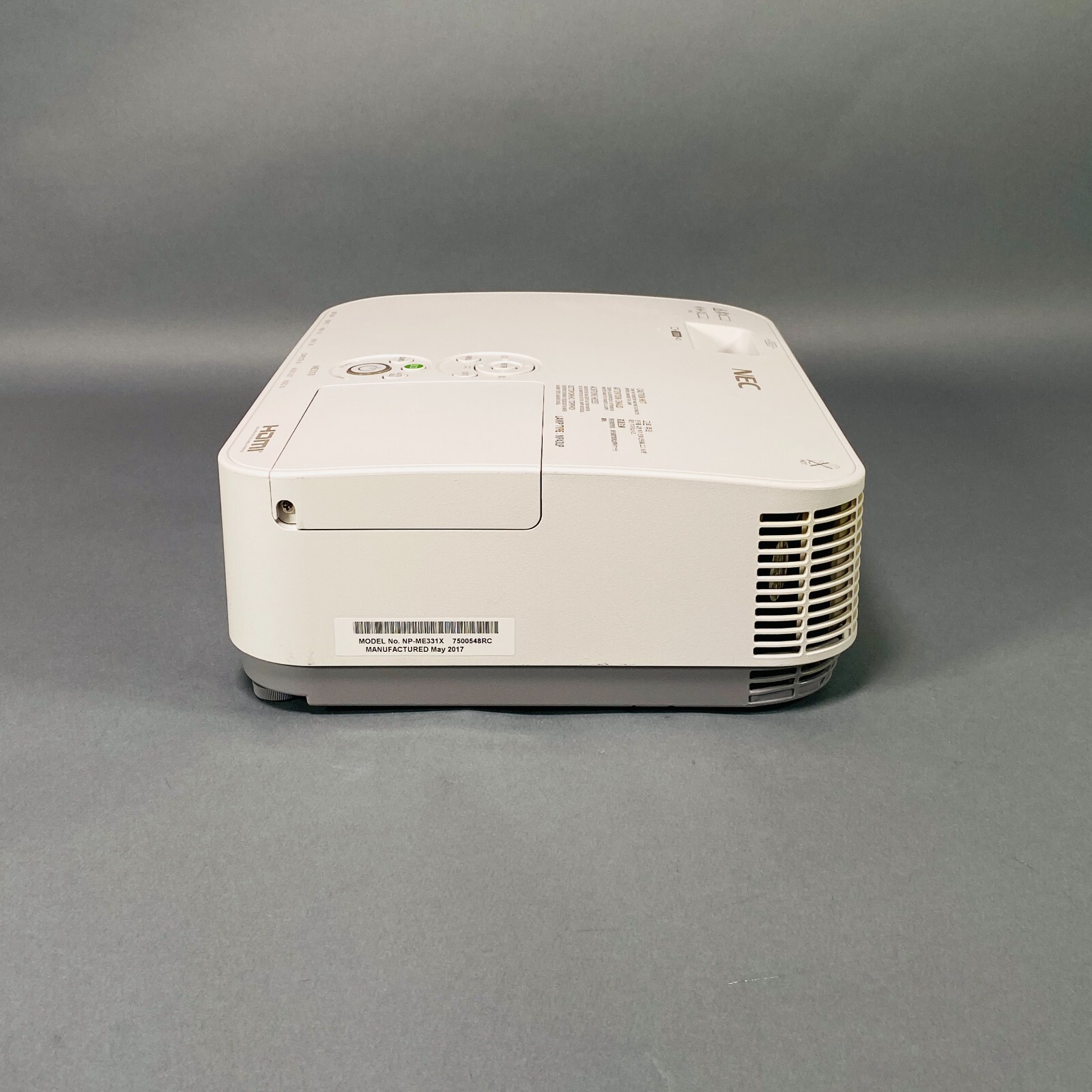 NEC ME331X 3LCD Projector Portable 3300 ANSI Professional 1080p HDMI w ...
