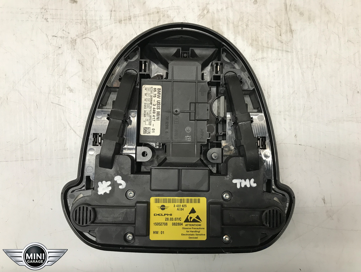 Roof Control Panel & Light Switch - R55, R56 Mini - 3 - PN 3422625 ...