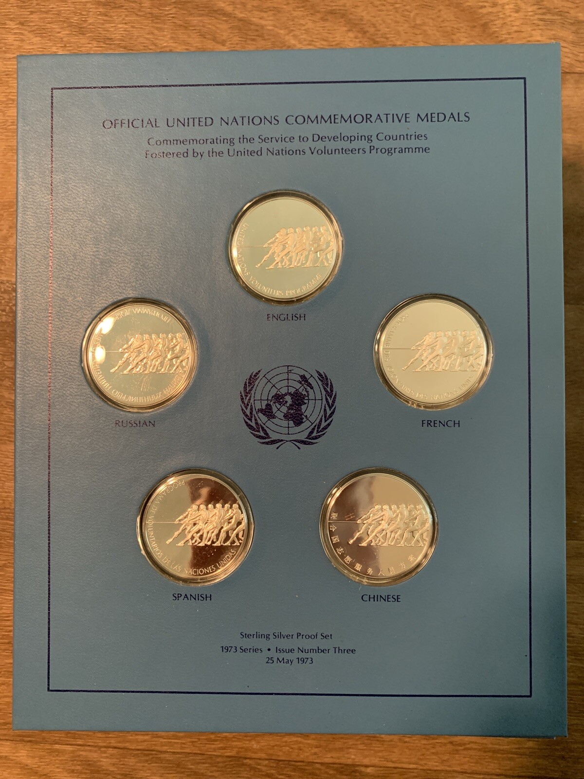 Official United Nations Commemorative Medals 1973 Series | eBay