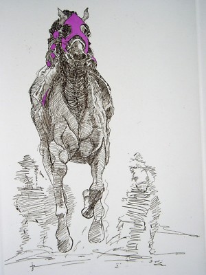 DC: John Tolle "The Finish Line" Numbered Print. Low Number 3/100 | eBay