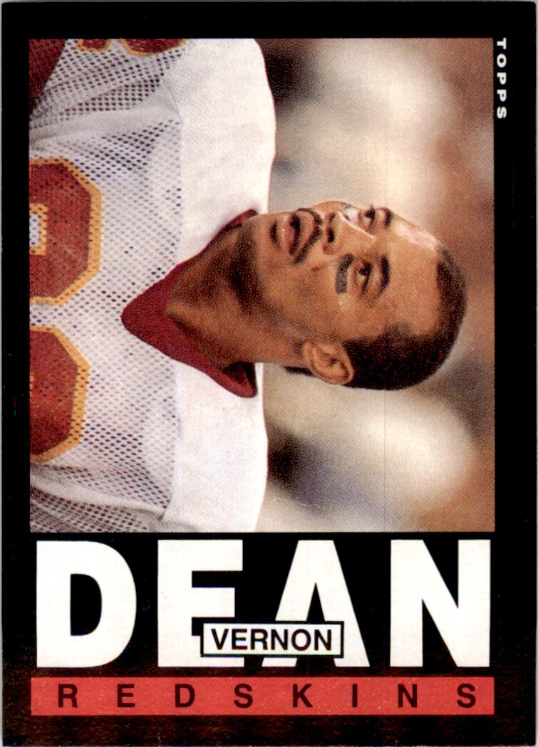 1985 TOPPS! VERNON DEAN WASHINGTON REDSKINS #180 | eBay