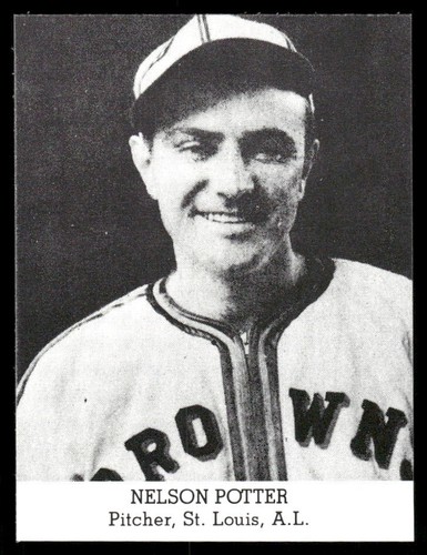 Nelson Potter 1991 Tip-Top Bread REPRINT Baseball Card (NM) | eBay