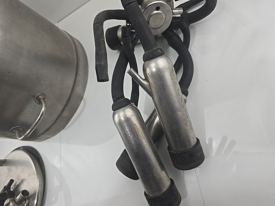 VTG DeLaval 042226 5 Gallon Stainless Cow Milking Machine Can Bucket W ...