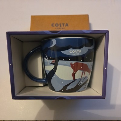 Costa Coffee Winter Ceramic Mug Limited Edition Boxed 340 ml / 12 fl oz ...