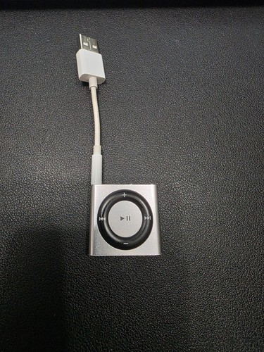 Apple iPod Shuffle 4th Generation 2GB - Silver w/ USB | eBay