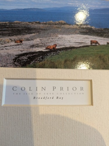 Two Colin Prior Cardboard Mount Unframed Panoramic Scotland Prints ...