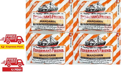 Fisherman's Friend - Mandarin, Mint, Citrus (25g) 6Packs | eBay