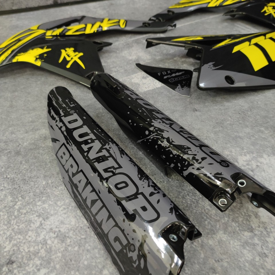 Plastics + Graphics Suzuki RMZ 250 2004-2009 RMZ 450 2005-2007 | eBay