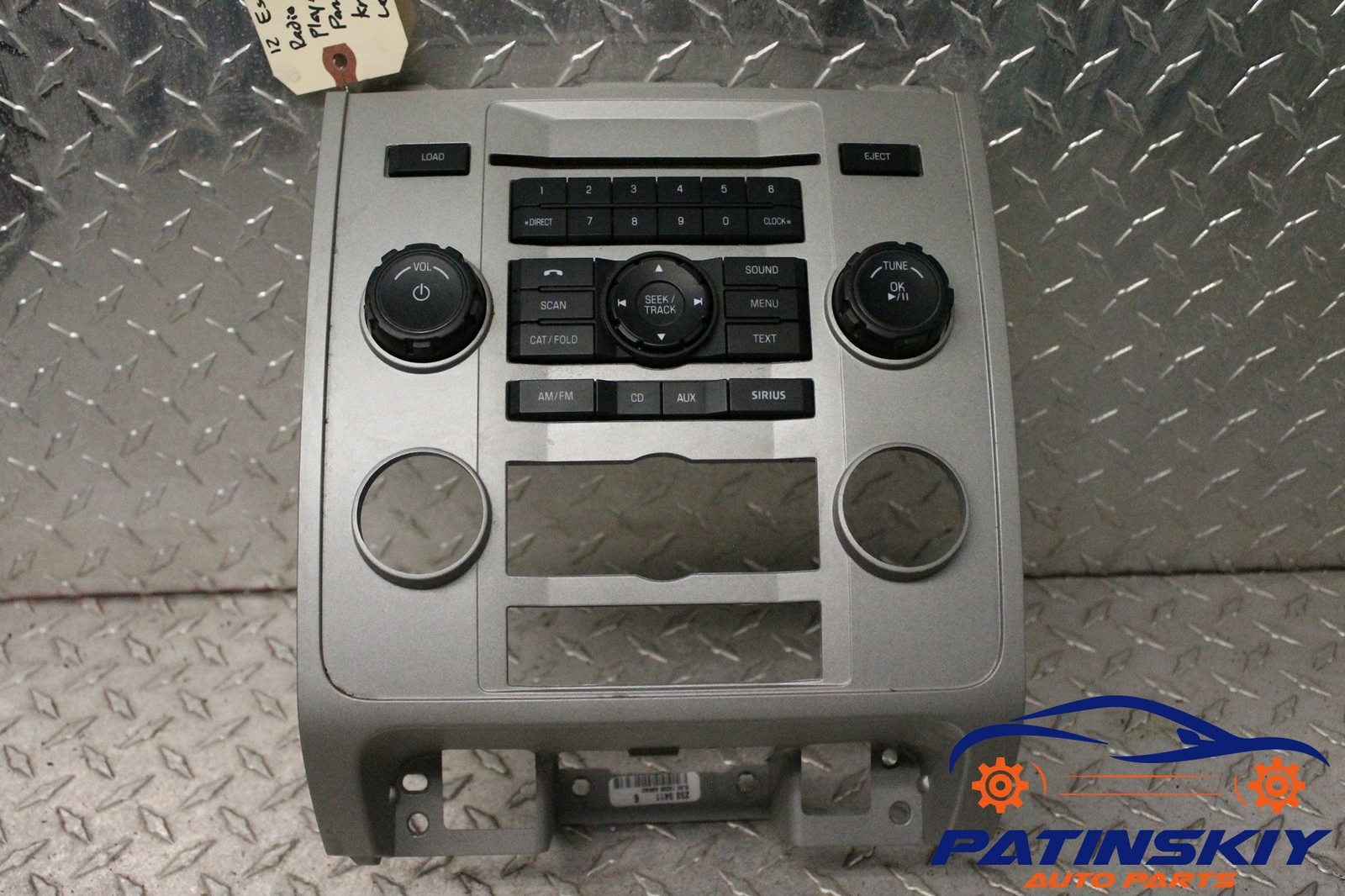 2012 FORD ESCAPE RADIO STEREO TRIM COVER BEZEL AM FM CD PANEL SWITCH ...