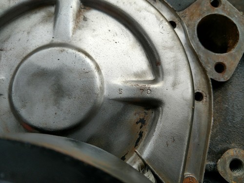 1970 Chevrolet Chevelle Corvette LS6 454 3963512 C-23-70 CE Short Block ...