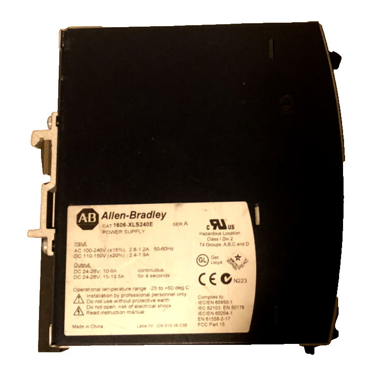 Allen-Bradley 1606 XLS DC Power Supply 24V/10A - (1606-XLS240E) | eBay