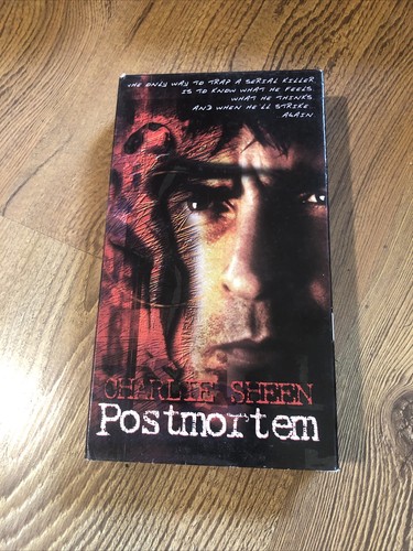 Postmortem (1998) VHS, Sterling CULT THRILLER, Screener/ Charlie Sheen | eBay