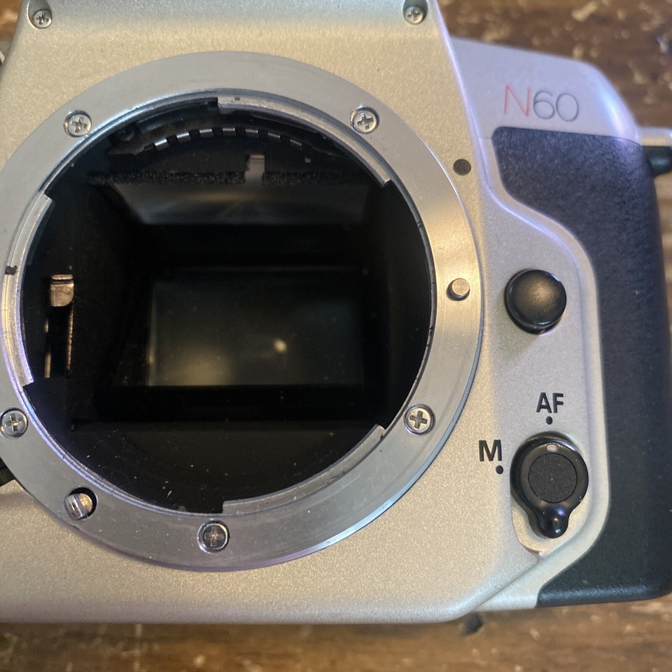Nikon N60 Silver 35mm Camera Body, Made in Japan *Camera Only* - BG ...