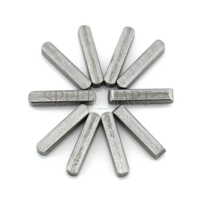 10 Pcs Alignment Key Tight pin 4*4*45mm steel for Motor Axle Pulley ...