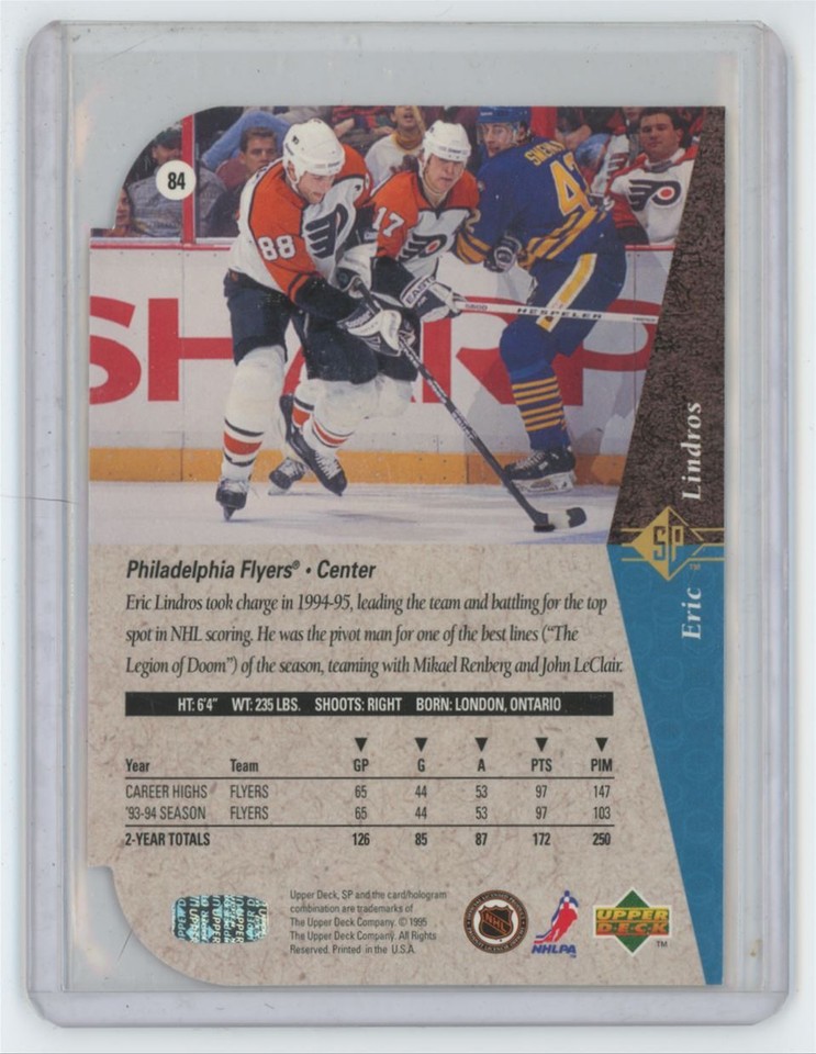 1994-95 SP Eric Lindros Hockey Cards #84 | eBay