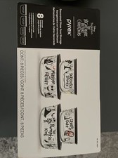 PYREX Disney the Nightmare Before Christmas Glass Bowls Set - 8 Piece ...