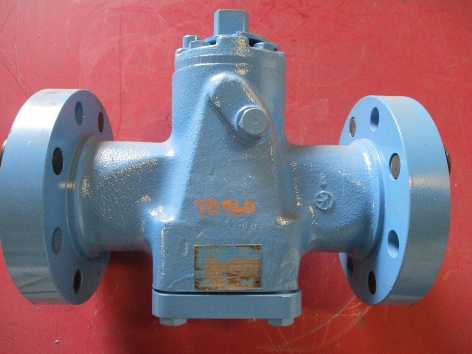 NORDSTROM 2245 Lubricated Plug Valve Dynamic Balance 3" ANSI CL 600 RF ...