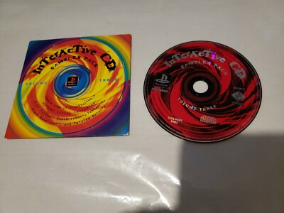 Sony PlayStation 1 Interactive CD Sampler Pack Volume Three 3 PS1 Demo ...