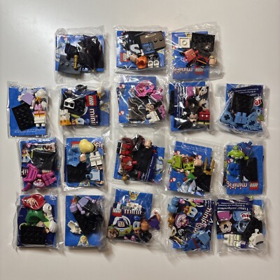 Lego Disney 71012 Series 1 Full Set of 18 Brand New Opened | eBay UK
