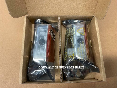 Mercedes Benz New LED Projector AMG Coat Of Arms Transparent OE ...