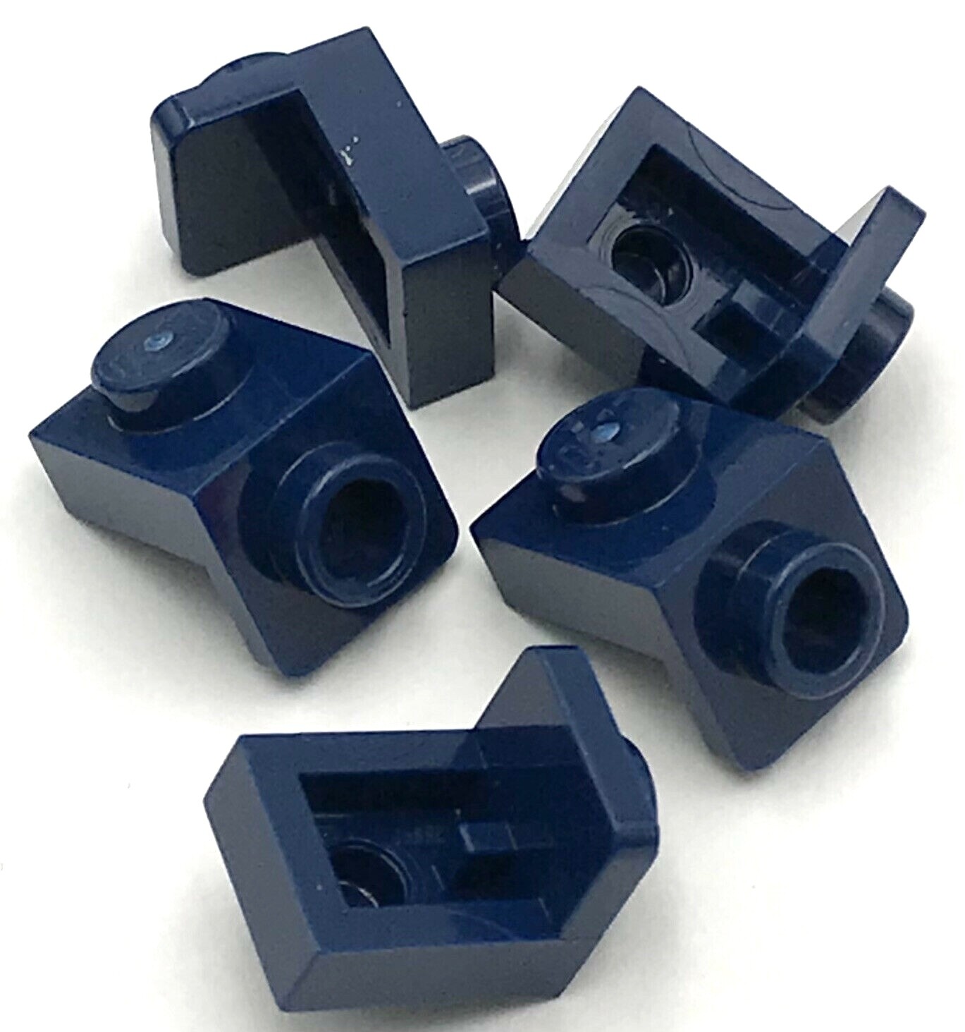 Lego 5 New Dark Blue Brackets 1 x 1 - 1 x 1 Stud Pieces Parts | eBay