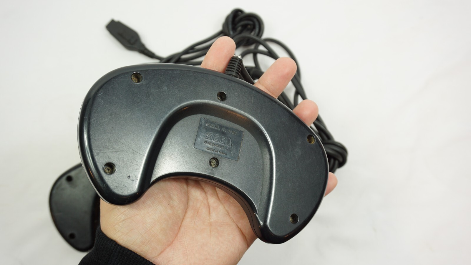 Sega Genesis 3 Button Controller OEM Model 1650 Black Lot of 2 AS IS ...