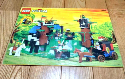 LEGO System Dark Forest Fortress 6079 In 1996 with Manual No Box Used ...