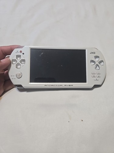 JXD S5300 android player game console White Untested | eBay