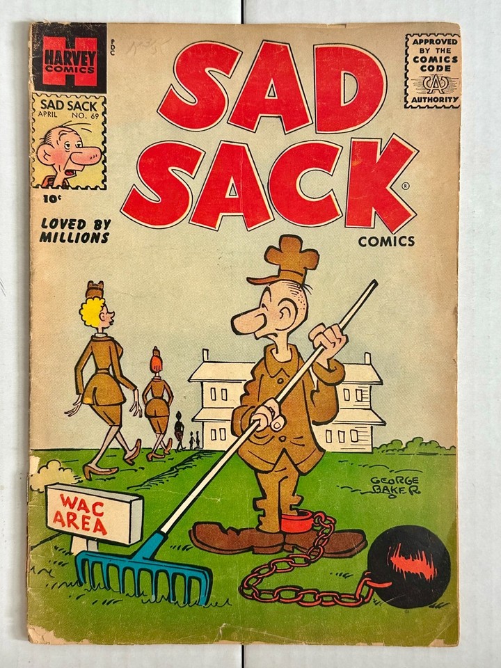 Sad Sack Comics you pick them #64, 69, 70, 74, 82 Silver Age Harvey ...