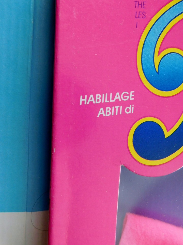 RARE BIBOP Europe’s version of 1987 Barbie Sensations POODLE SKIRT 11 1 ...