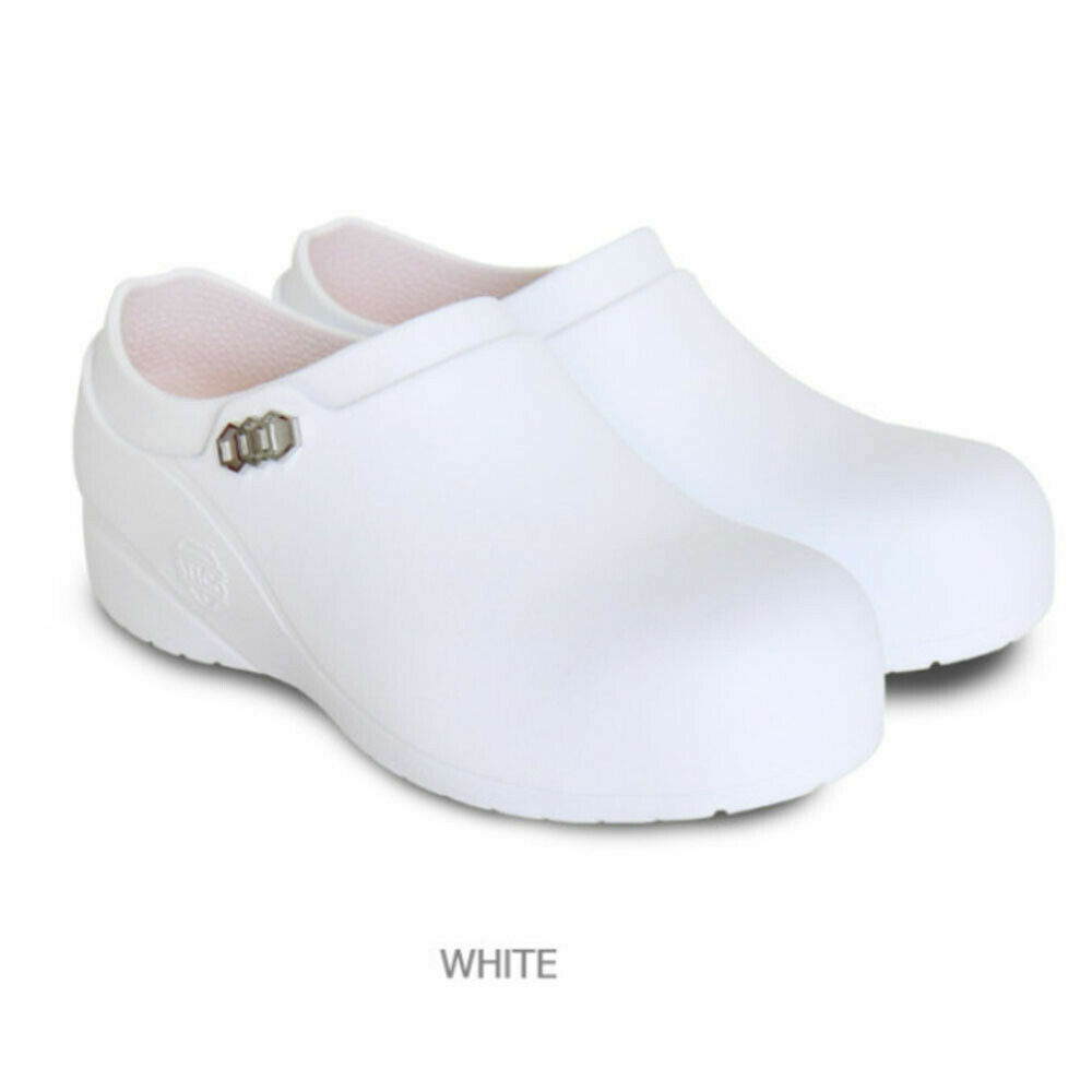 STICO Unisex Anti-slip shoes with Toecap Chef Shoes Clog Safety Shoes ...