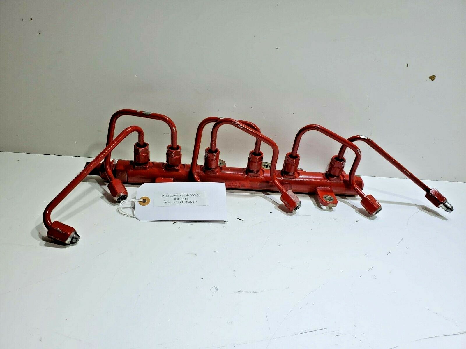 Cummins ISB 6.7 High Pressure Fuel Rail Assembly With Fuel Lines ...