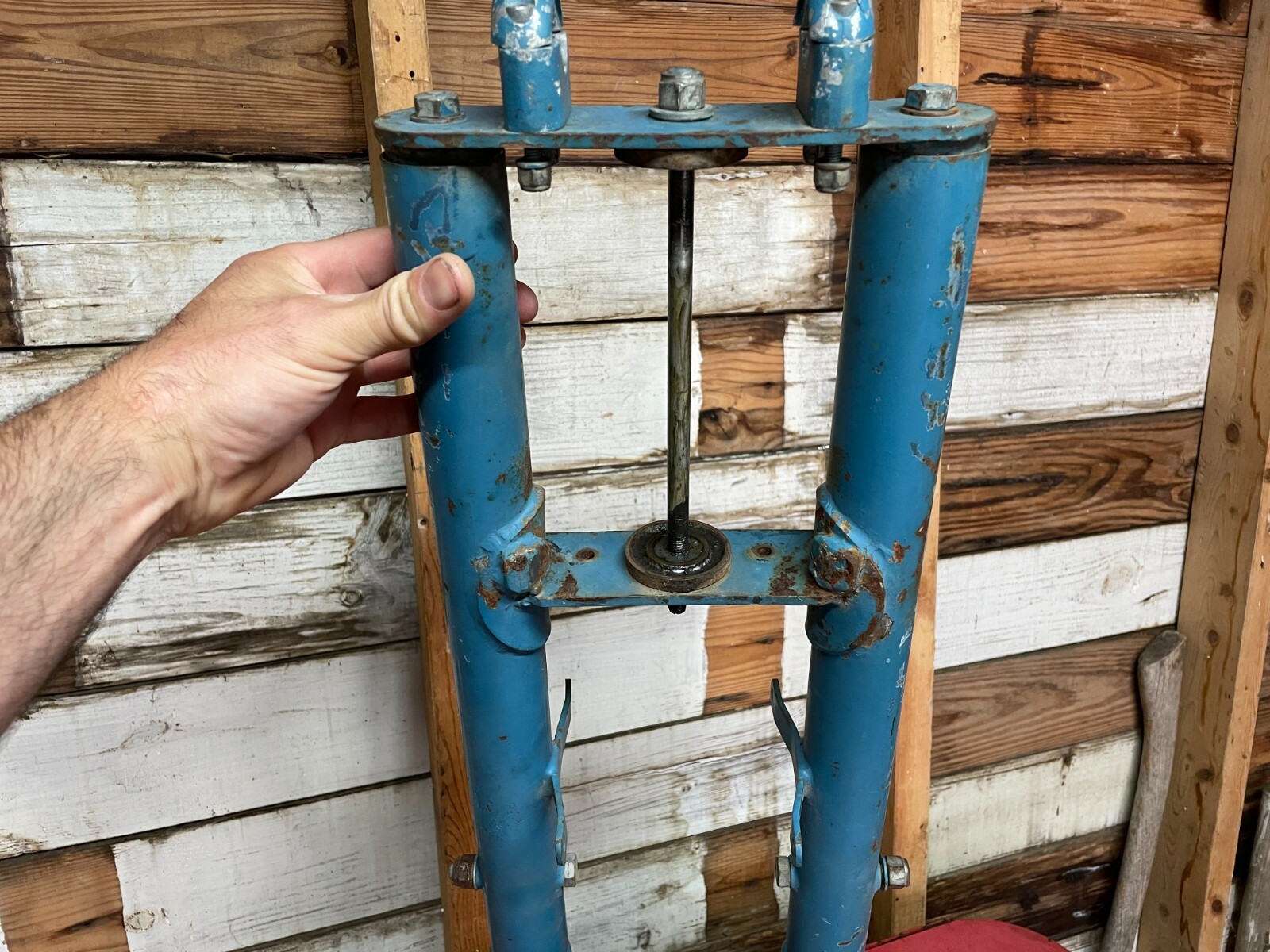 1959 Greeves Hawkstone Front Forks Triple Tree Earls Special 250 200 ...