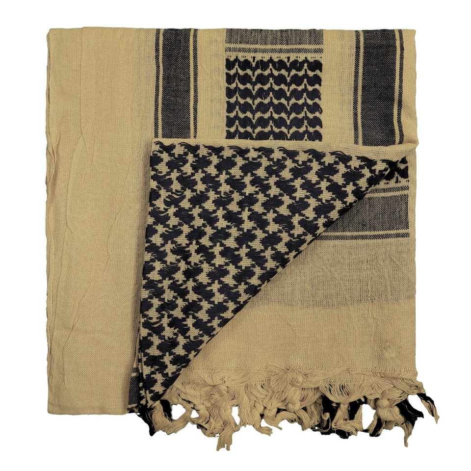 SHEMAGH ARAB SCARF KEFFIYEH KAFIYA EMO INDIE COMBAT SPORT NECK WARMER ...