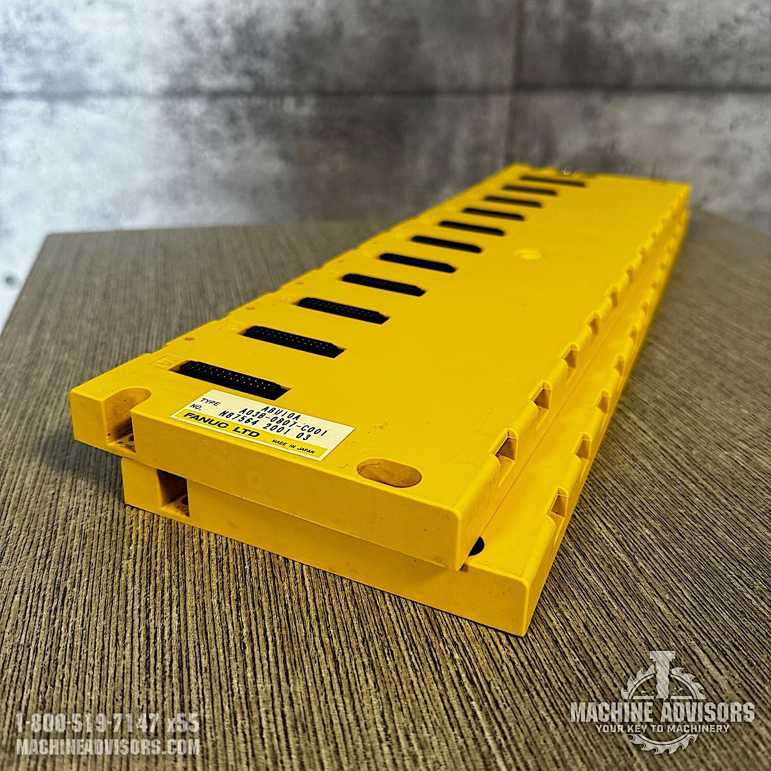 Fanuc ABU10A 10 Slot I/O Chassis PLC Rack (A03B-0819-C001) - Set of (2 ...